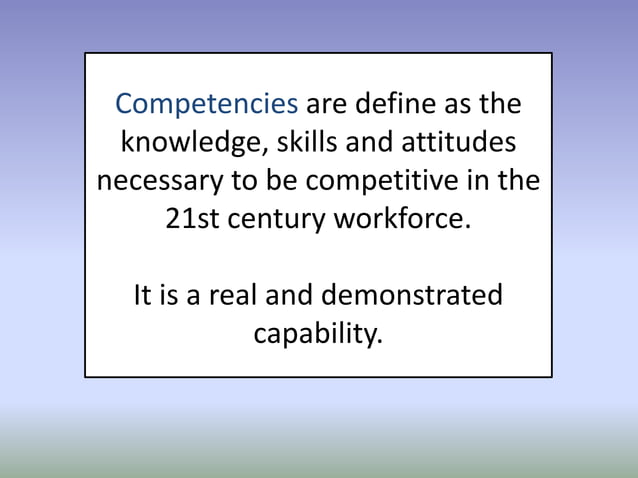 Competency based, performance-based and standard-based curriculum | PPTX
