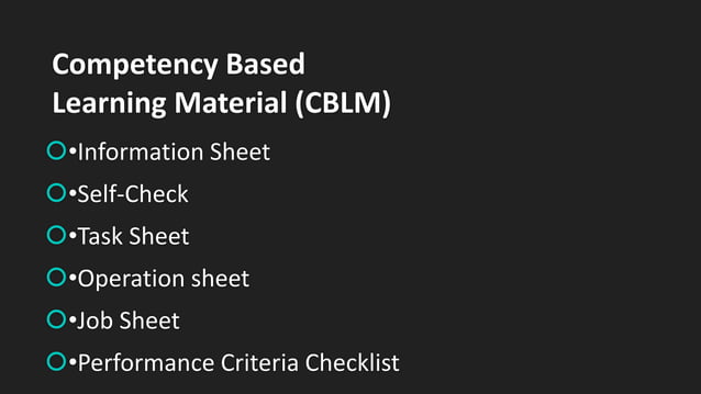 Competency-Based Training FINAL DEMO.pptx | Vocational Training | Careers