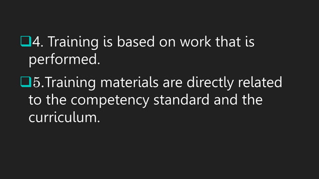 Competency-Based Training FINAL DEMO.pptx | Vocational Training | Careers