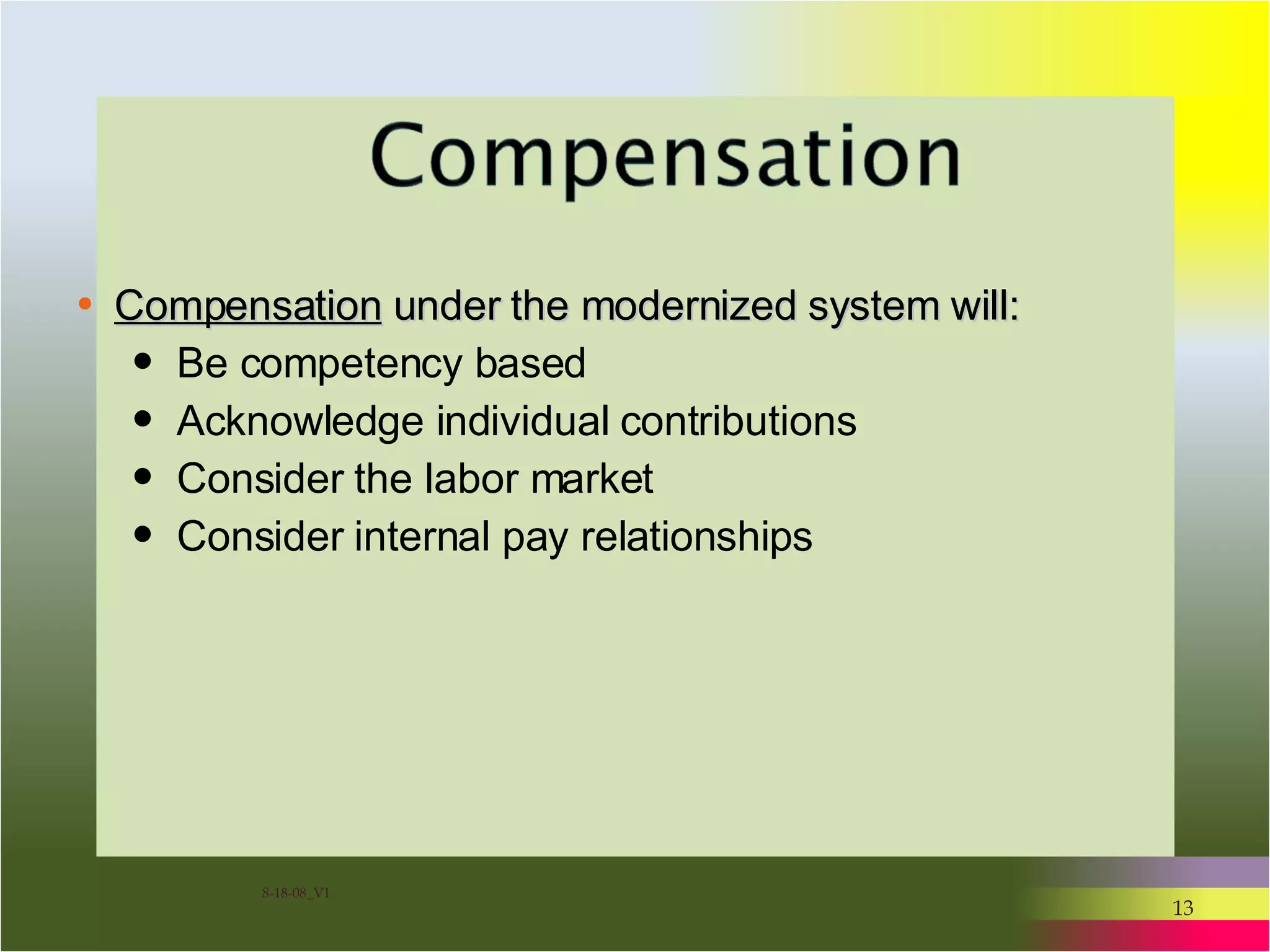 Competency Overview Presentation | PPT