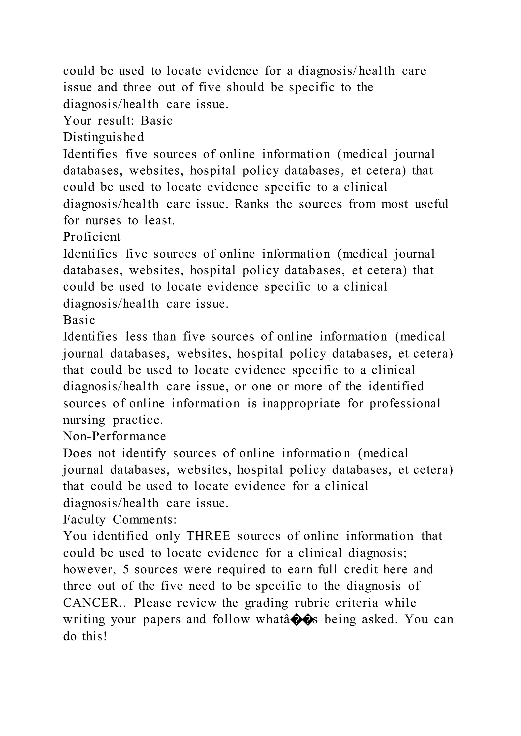 COMPETENCY 1Interpret findings from scholarly quantitative, qual | DOCX