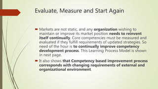 Competency and the learning organization | PPTX