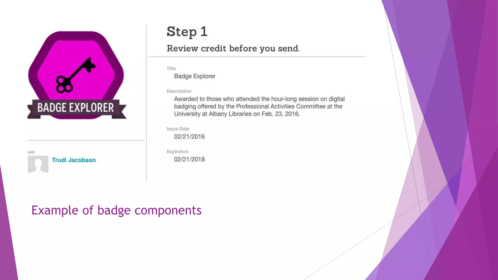 Competency Badges in the Academy | PPT