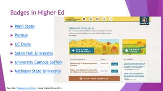 Competency Badges in the Academy | PPT