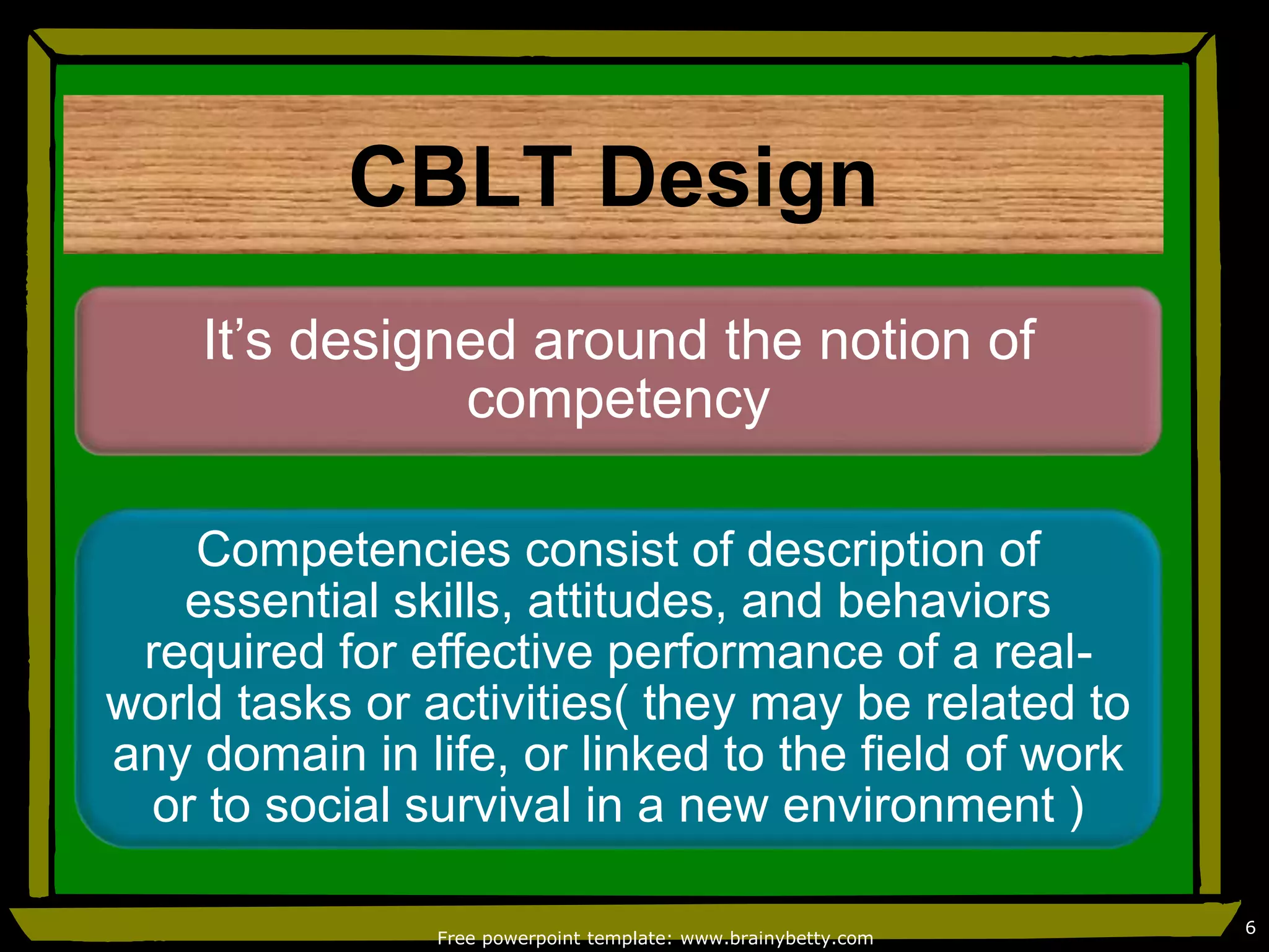 Competency based approach | PPTX