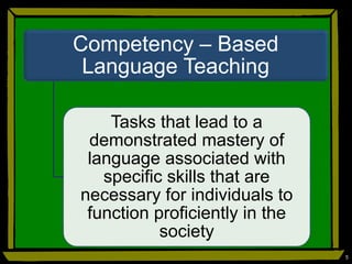 Competency based approach | PPTX