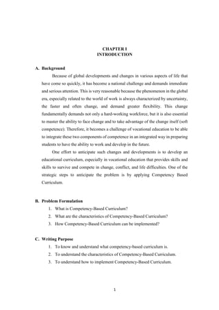 Competency based curriculum | PDF