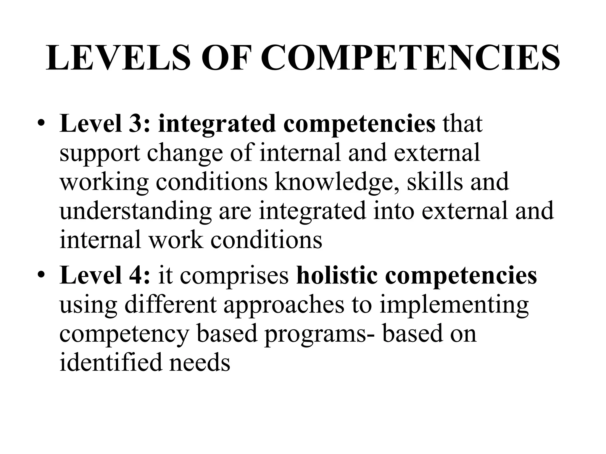 COMPETENCY BASED EDUCATION | PPTX