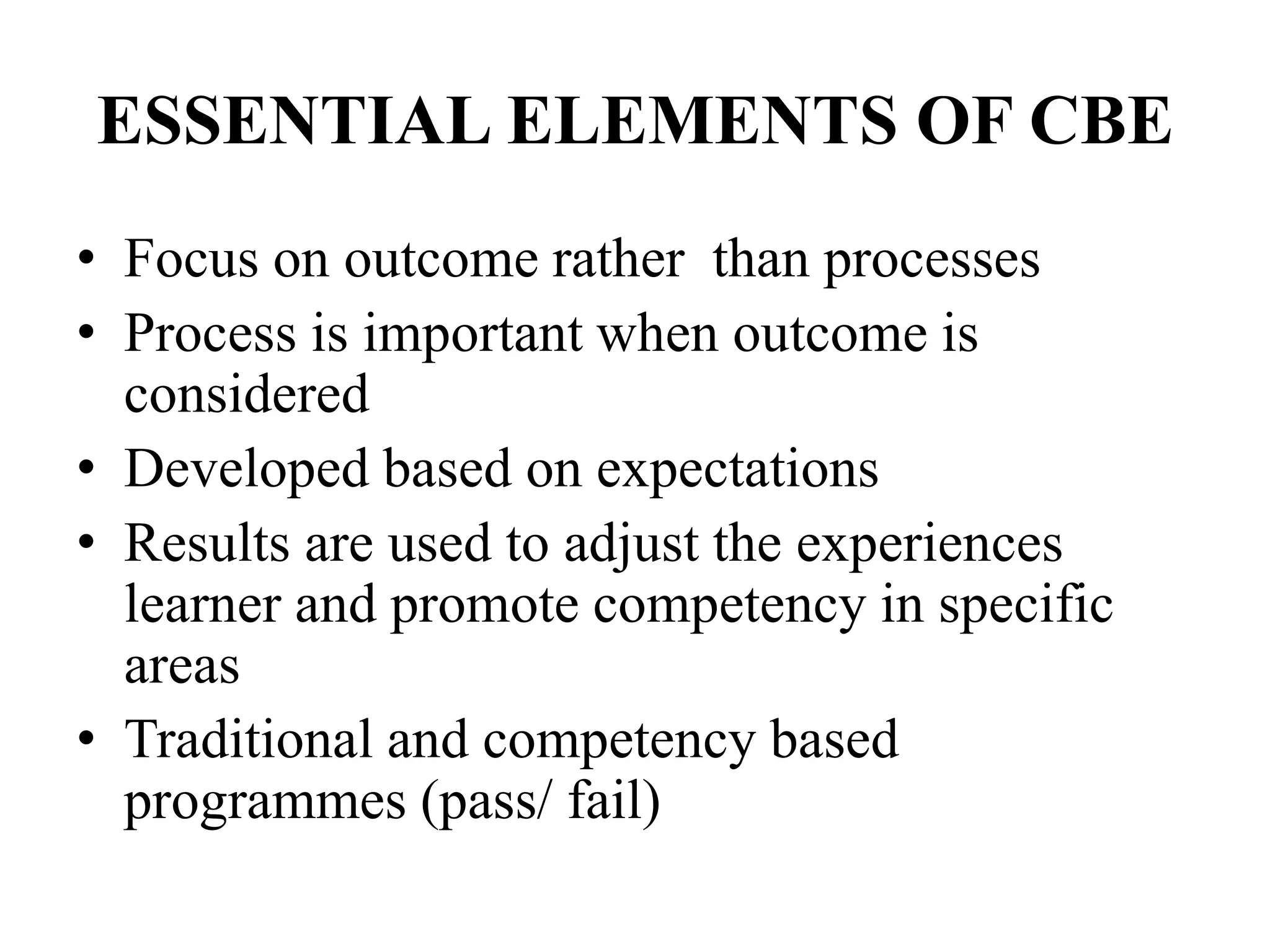 COMPETENCY BASED EDUCATION | PPTX