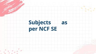 Competency based education based on NCF SE 2023 as per School education ...
