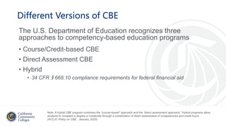 Competency Based Education - Part FFFFFFFFFFFFFFFFFFFFFFFFI.pptx