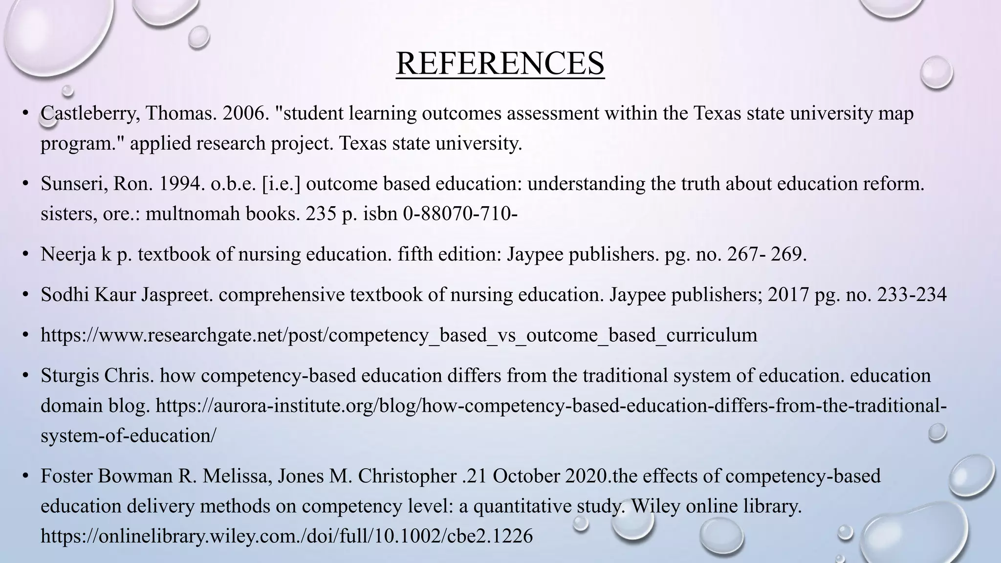 COMPETENCY BASED EDUCATION AND OUTCOME BASED EDUCATION.pptx