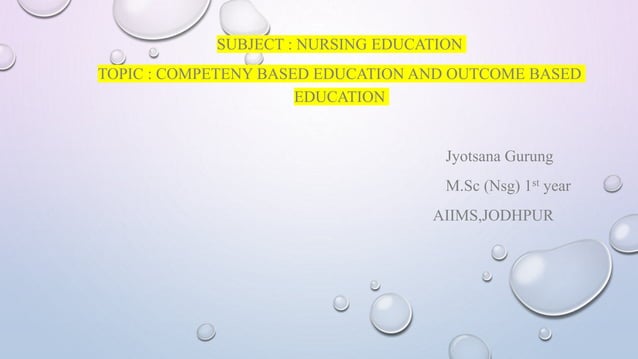 COMPETENCY BASED EDUCATION AND OUTCOME BASED EDUCATION.pptx