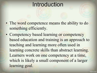 competency based education [Autosaved]1.ppt
