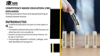 Competency Based Education (CBE) Explained Complete Framework ...