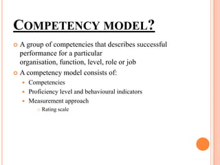 Competency based hr management | PPTX