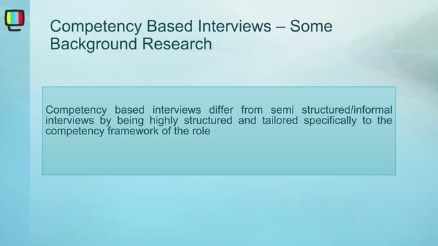 Competency based interviews 1 (1) | PPTX | Resume Writing and Advice ...