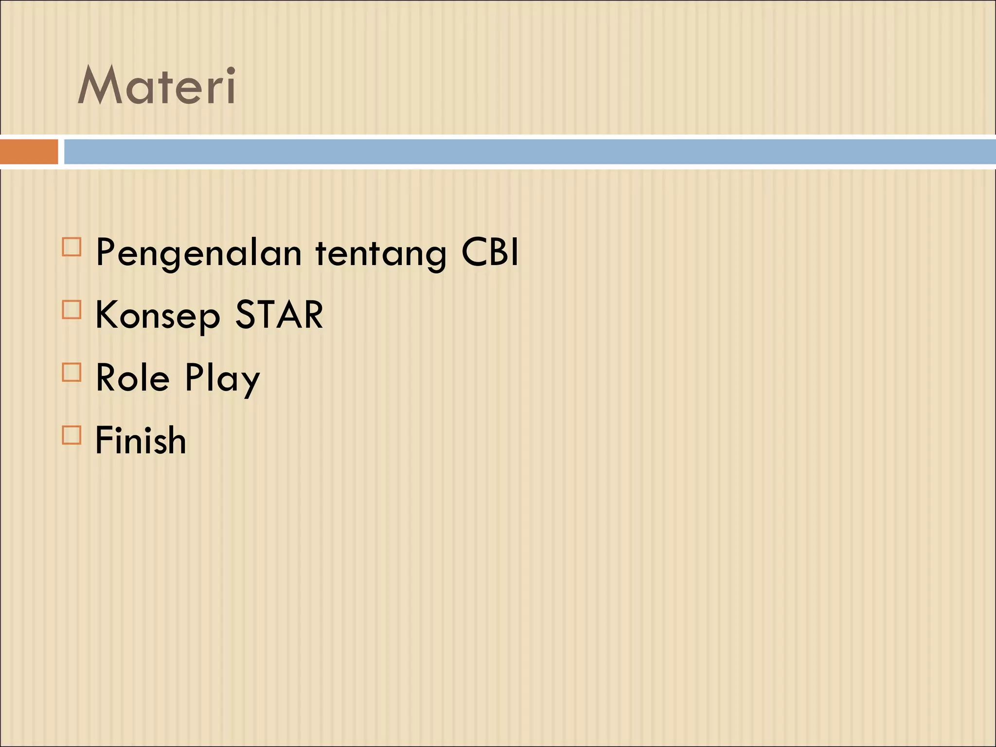 Competency Based Interview Star Concept (Bahasa Ver) | PPT