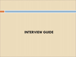 Competency Based Interview Star Concept (Bahasa Ver) | PPT