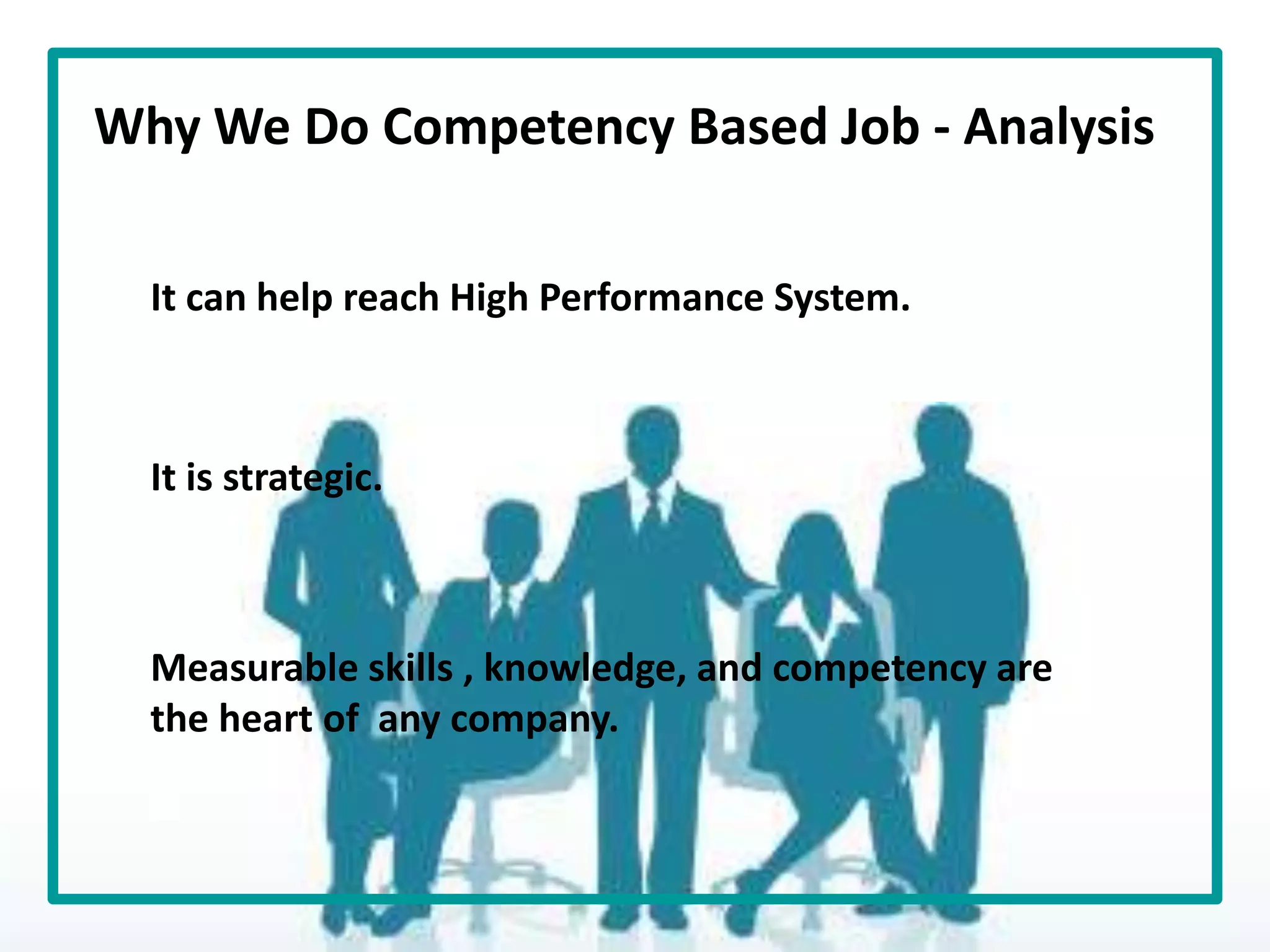 Competency – based job analysis | PPTX