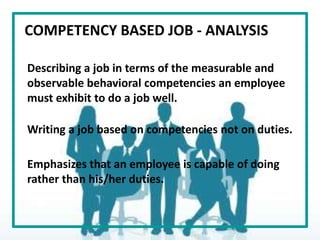 Competency – based job analysis | PPTX