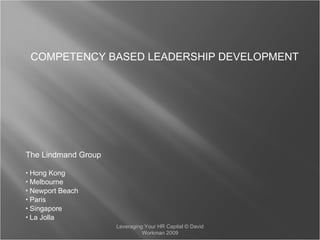Competency Based Leadership | PPT