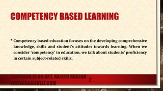 Competency Based Learning- Importance and Benefits | PPTX