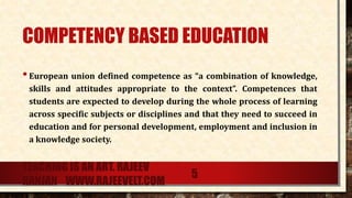 Competency Based Learning- Importance and Benefits | PPTX