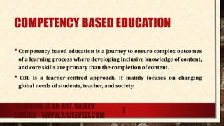 Competency Based Learning- Importance and Benefits | PPTX
