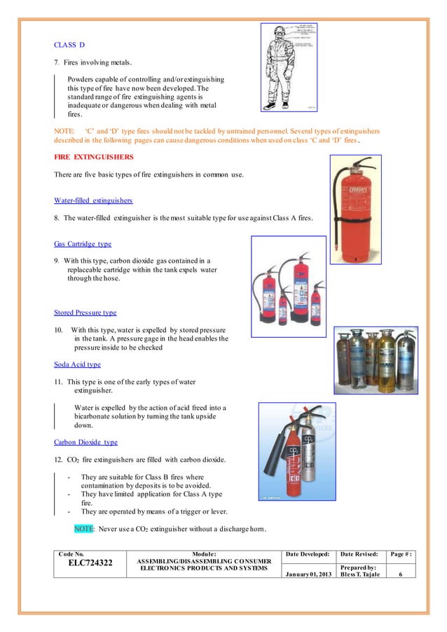 Competency based learning material assembling and disassembling | DOCX
