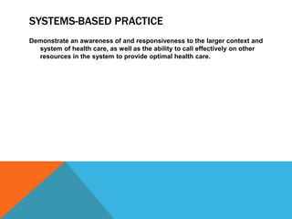 Competency-based Medical Education | PPTX