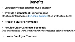 Competency based recruitment | PPTX