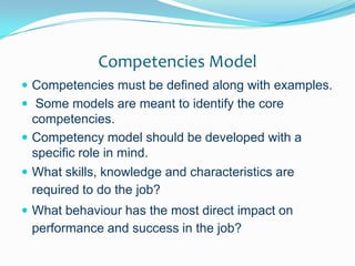 Competency Based Selection System Pub | PPTX