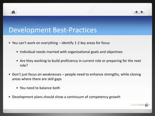 Competency-Based Talent Development | PPTX