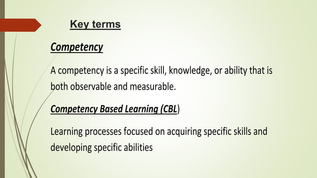 Competency based teaching | PPTX | Educational Assessment | Education