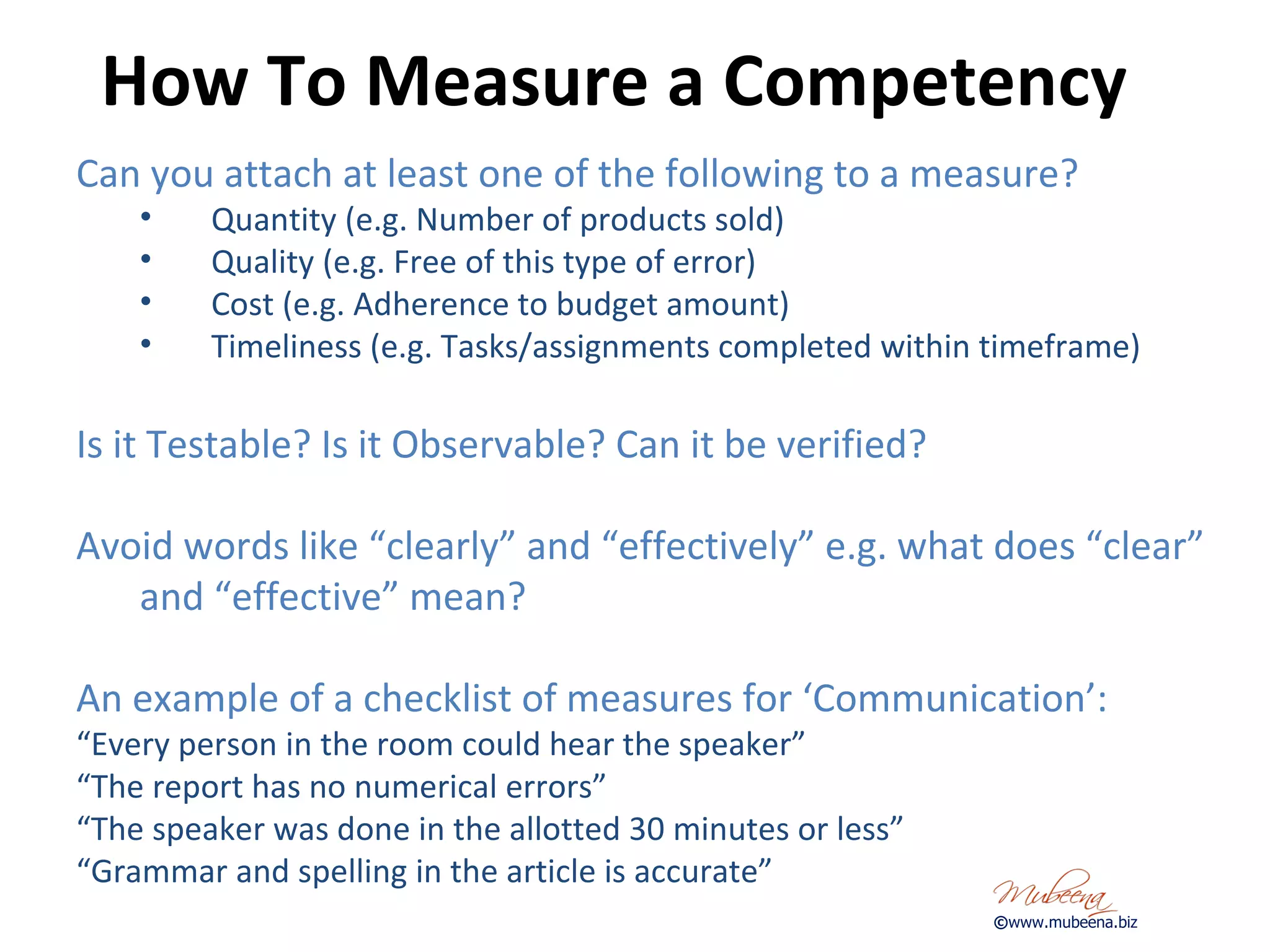 Competency-based Training and Development | PPT