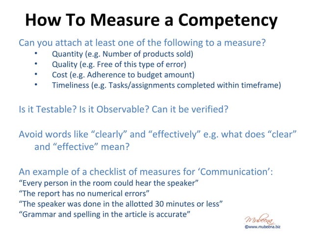 Competency-based Training and Development | PPT