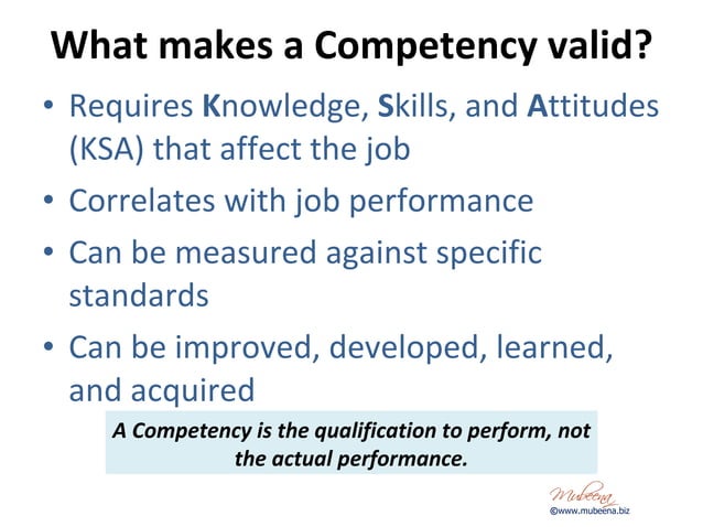 Competency-based Training and Development | PPT