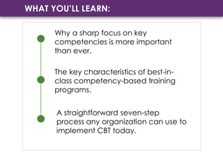 How to Create a Competency-Based Training Program - Webinar 01.08.14