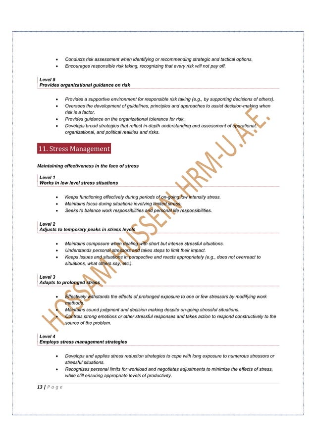Competency dictionary | PDF