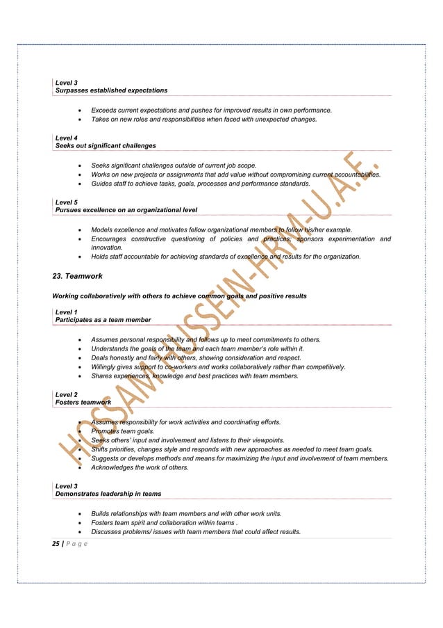 Competency dictionary | PDF