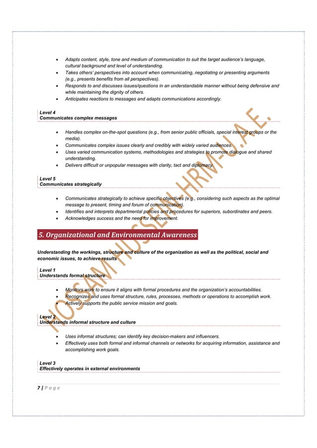 Competency dictionary | PDF