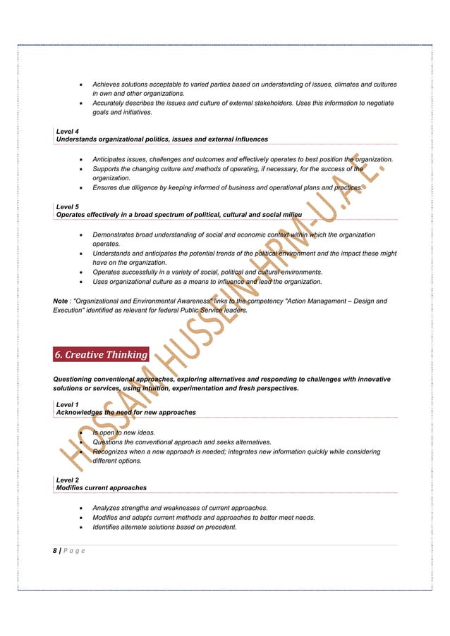 Competency dictionary | PDF