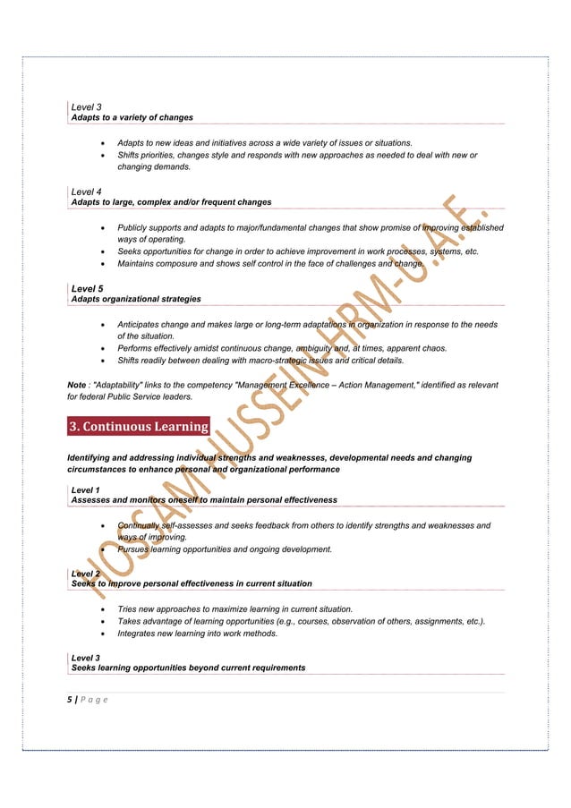 Competency dictionary | PDF