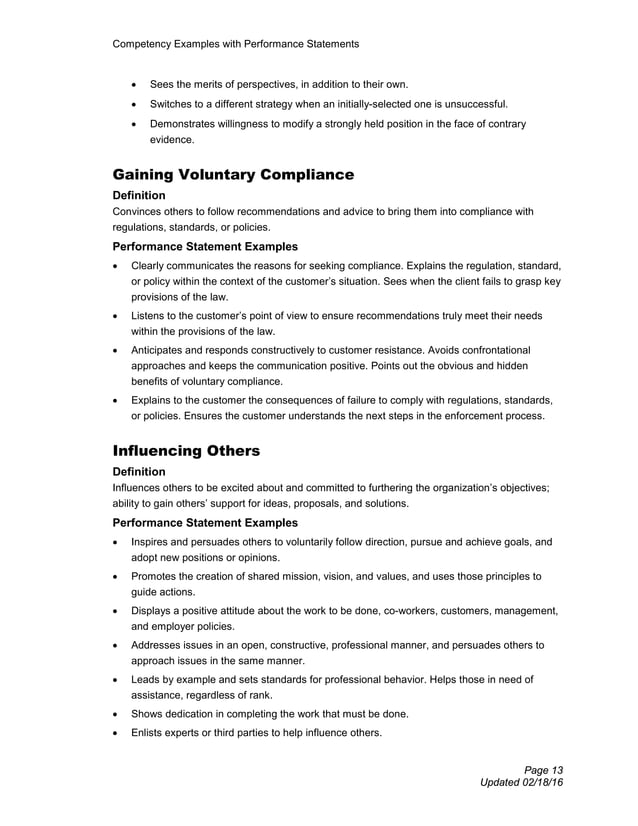 Competency Questionnaire | PDF | Resume Writing and Advice | Job Search