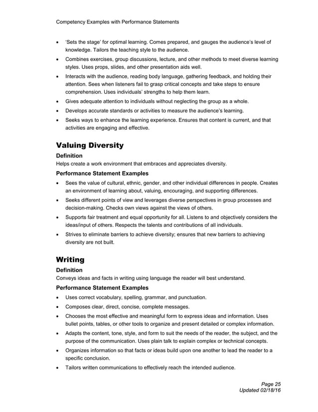 Competency Questionnaire | PDF | Resume Writing and Advice | Job Search