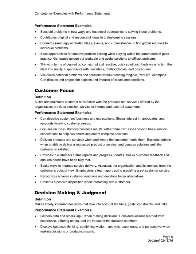 Competency Questionnaire | PDF | Resume Writing and Advice | Job Search