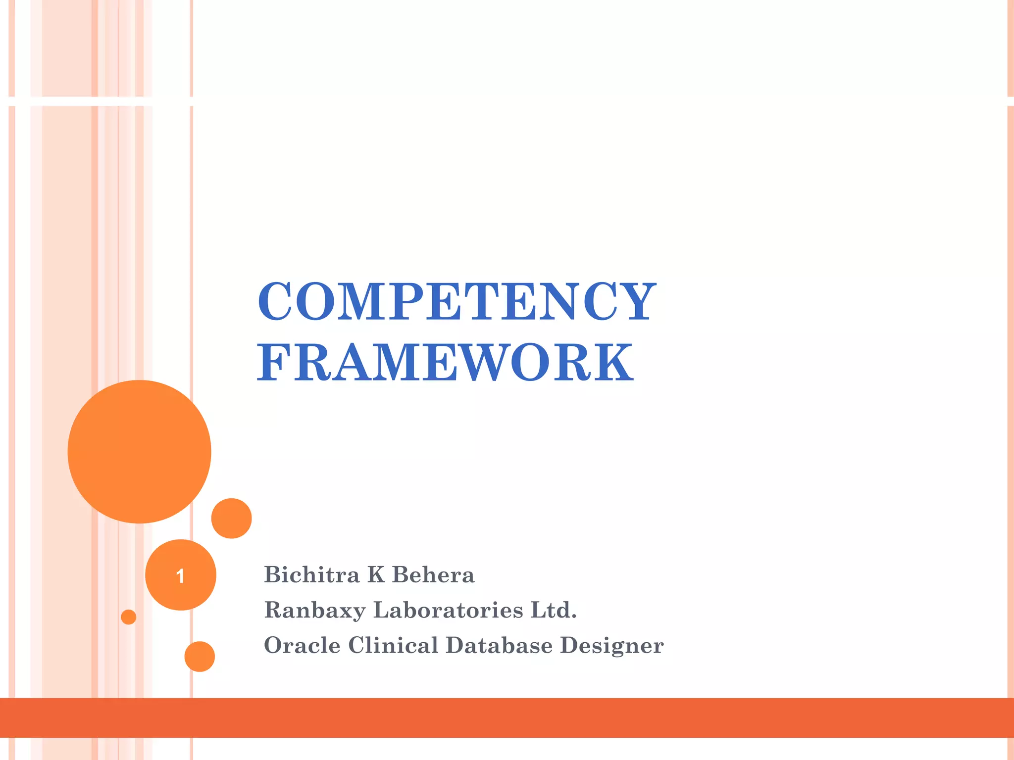 Competency framework | PPT