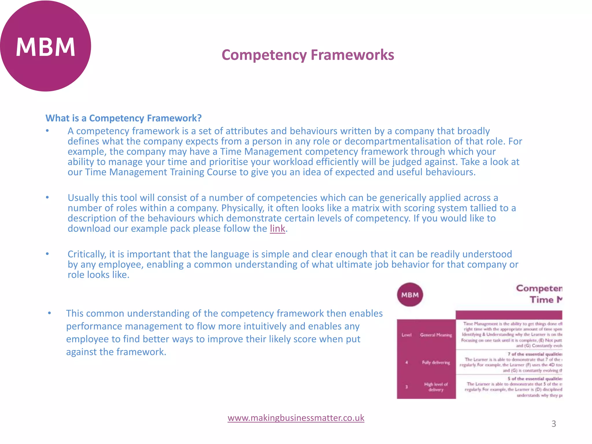 Competency Framework | PPTX