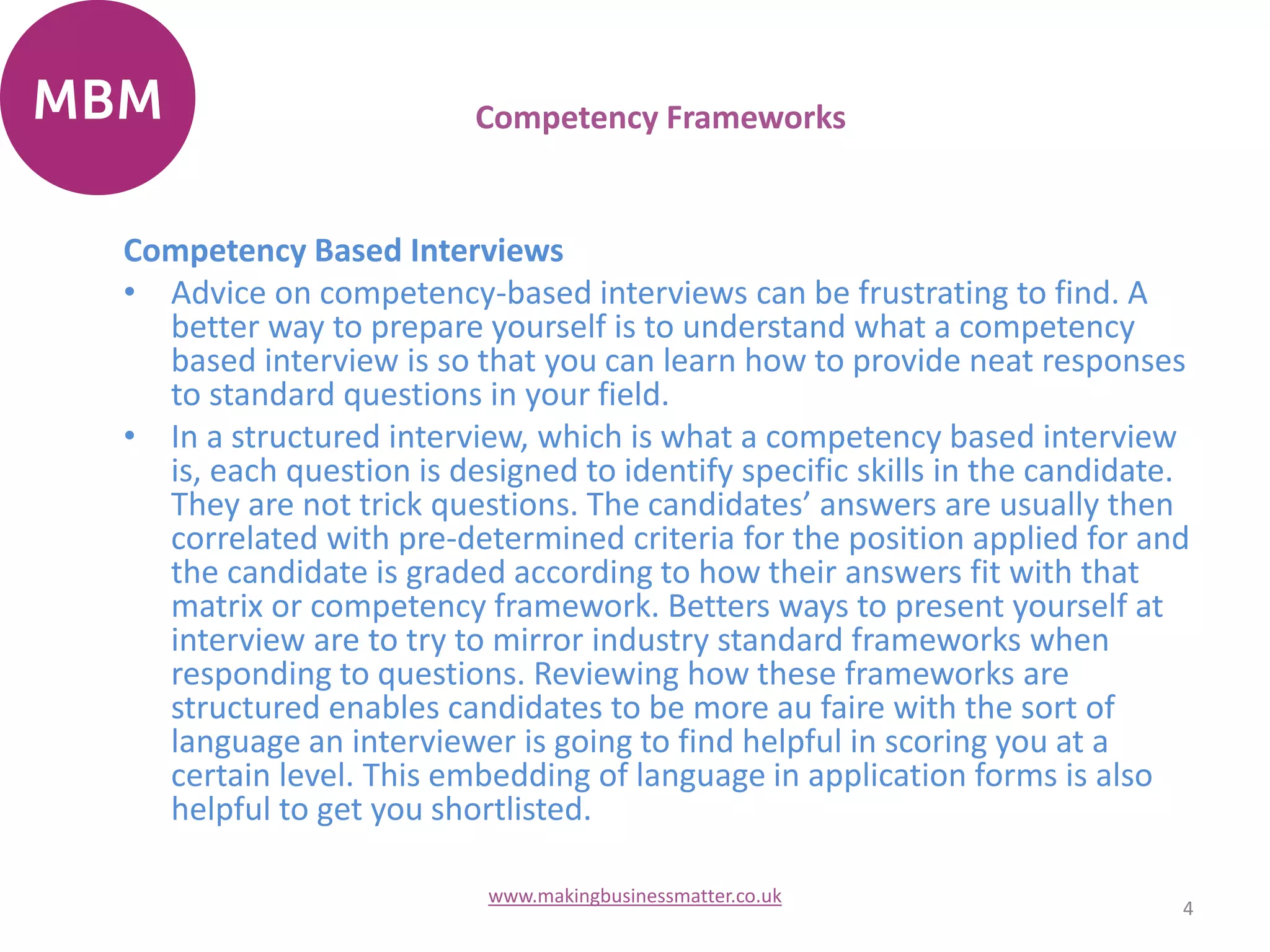 Competency Framework | PPTX